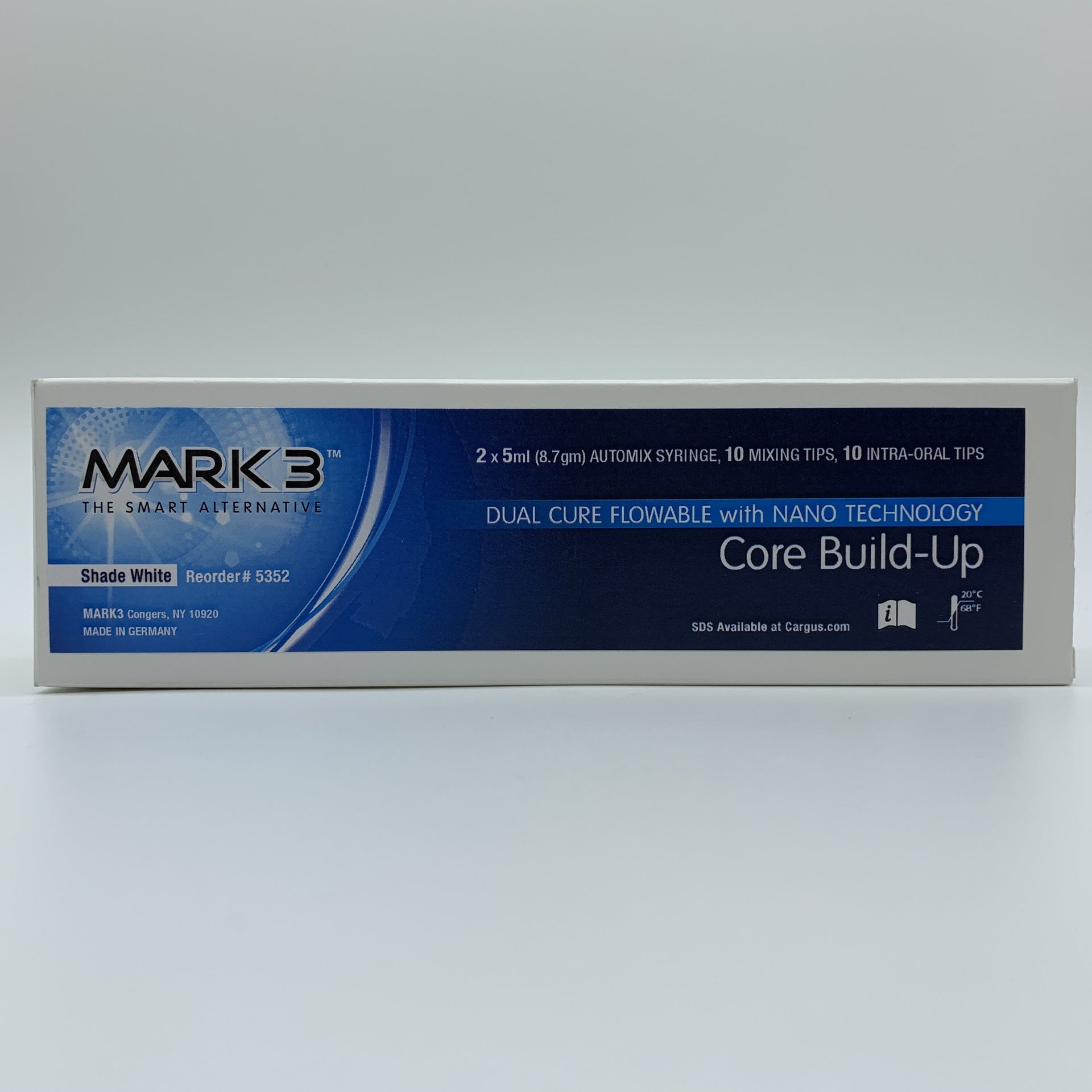 Core Build Up Kit 2 x 5 ml 8 7 gm automix syringe 10 mixing tips 10 ...